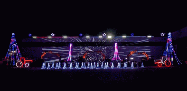 Messick’s free Christmas light show returns for 12th year, raising ...