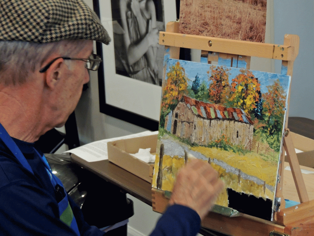 Using paint to capture stone - Country Folks Grower