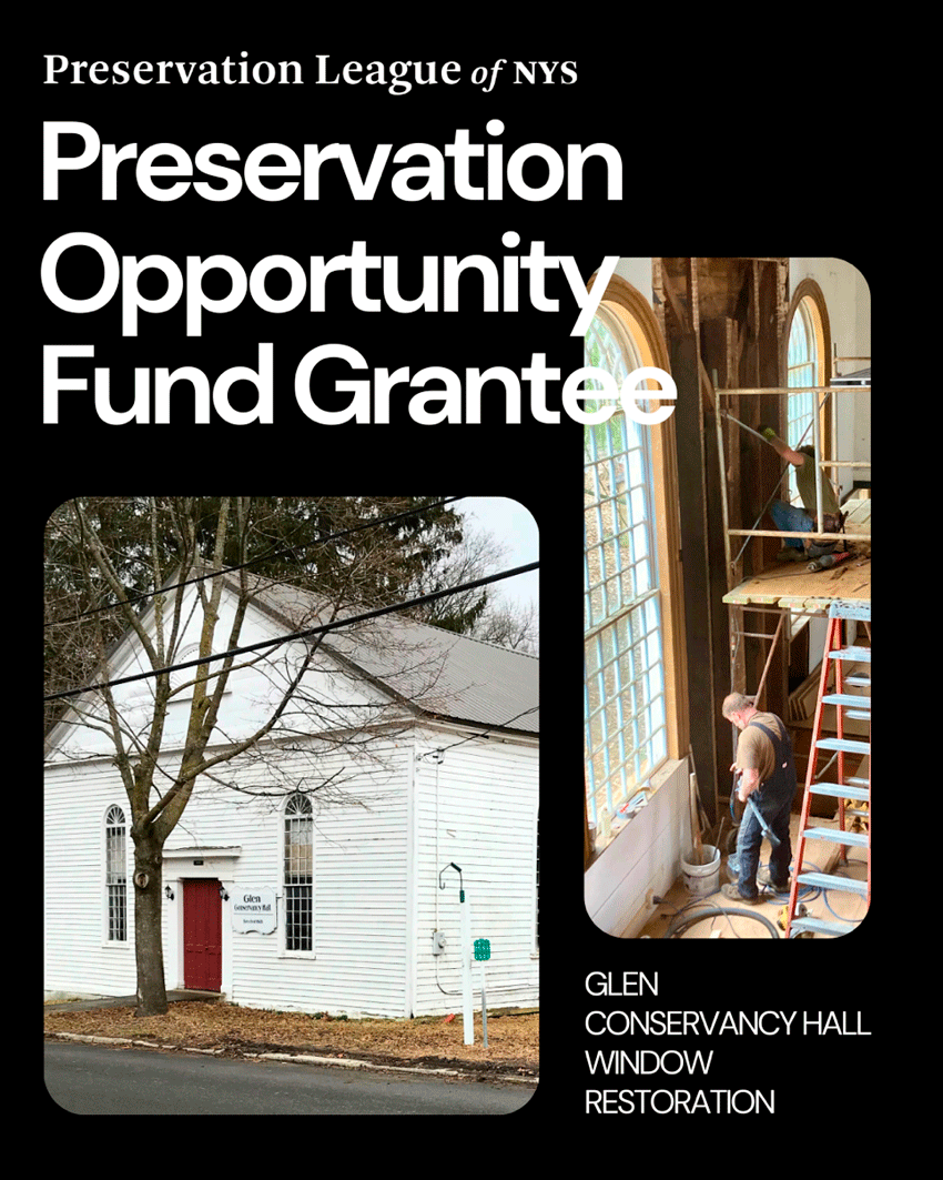 Preservation League of NYS awards a Preservation Opportunity Fund Grant ...